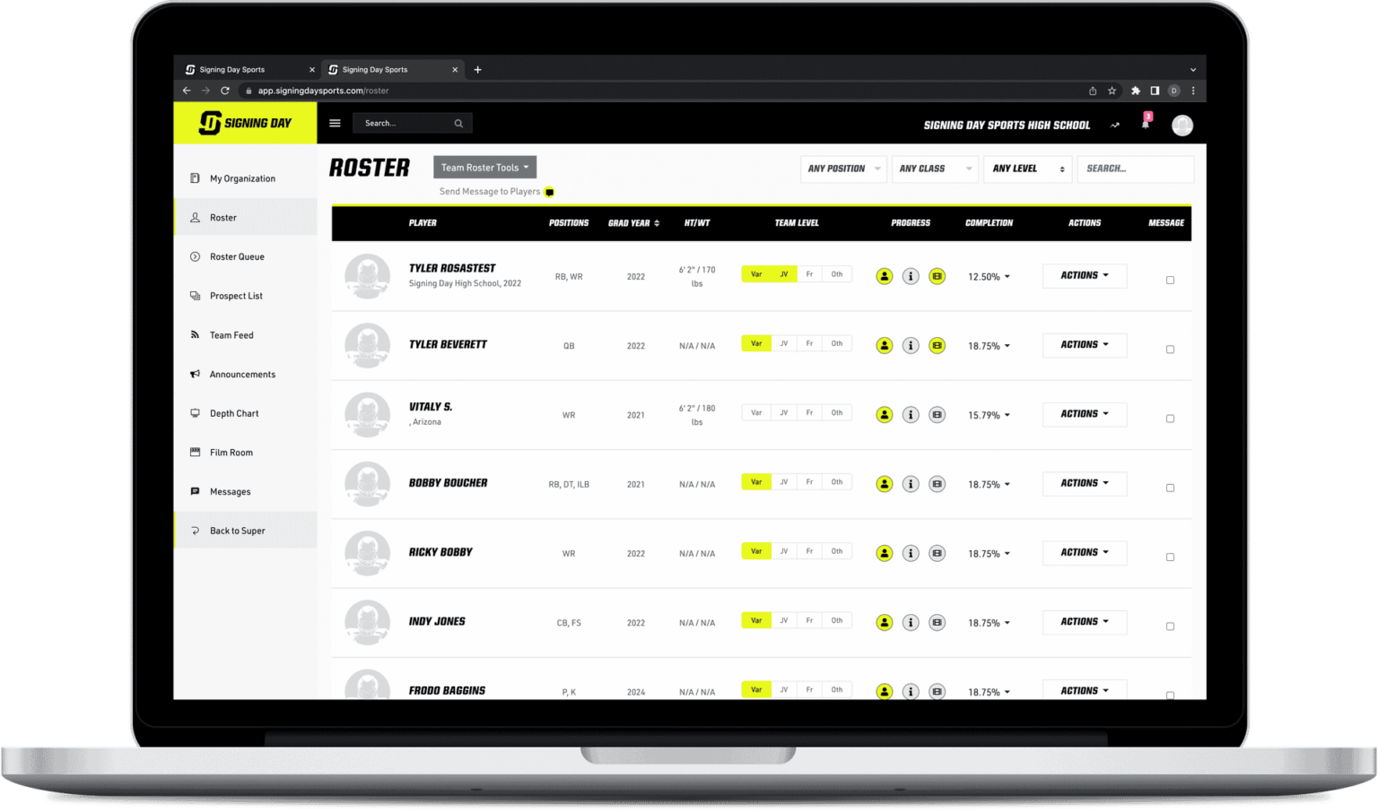 High School & Club Coaches - Signing Day Sports